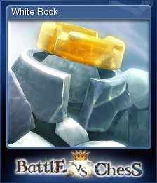 Battle vs Chess - White Rook | Steam Trading Cards Wiki | Fandom