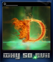 Why So Evil - D | Steam Trading Cards Wiki | Fandom
