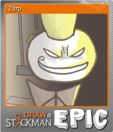 Draw a Stickman: EPIC - Zarp | Steam Trading Cards Wiki | Fandom