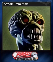 Pinball Arcade - Attack From Mars | Steam Trading Cards Wiki | Fandom