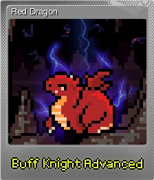 Buff Knight Advanced - Red Dragon | Steam Trading Cards Wiki | Fandom