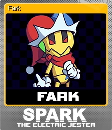 Spark the Electric Jester - Fark | Steam Trading Cards Wiki | Fandom