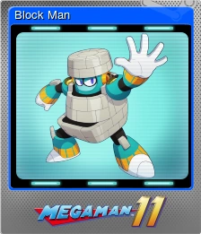 Mega Man 11 - Block Man | Steam Trading Cards Wiki | Fandom