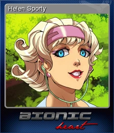 Bionic Heart - Helen Sporty | Steam Trading Cards Wiki | Fandom