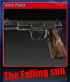 The Falling Sun - 9mm Pistol | Steam Trading Cards Wiki | Fandom