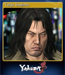 Yakuza 4 Remastered - Taiga Saejima | Steam Trading Cards Wiki | Fandom