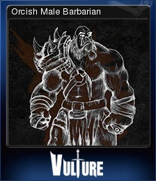 Vulture for NetHack - Orcish Male Barbarian | Steam Trading Cards Wiki ...