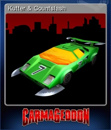 Carmageddon Max Pack - Kutter & Countslash | Steam Trading Cards Wiki ...
