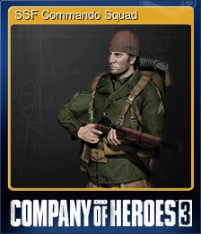 Company of Heroes 3 - SSF Commando Squad | Steam Trading Cards Wiki ...