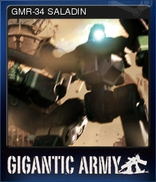 GIGANTIC ARMY - GMR-34 SALADIN | Steam Trading Cards Wiki | Fandom