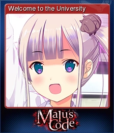 Malus Code - Welcome to the University | Steam Trading Cards Wiki | Fandom
