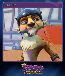 Spyro Reignited Trilogy - Hunter | Steam Trading Cards Wiki | Fandom