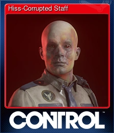 Control Ultimate Edition - Hiss-Corrupted Staff | Steam Trading Cards ...