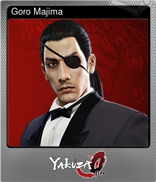 Yakuza 0 - Goro Majima | Steam Trading Cards Wiki | Fandom
