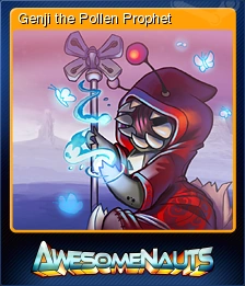 Awesomenauts - Genji the Pollen Prophet | Steam Trading Cards Wiki | Fandom