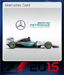 F1 2015 - Mercedes Card | Steam Trading Cards Wiki | Fandom