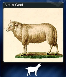 Goat Simulator - Not a Goat | Steam Trading Cards Wiki | Fandom