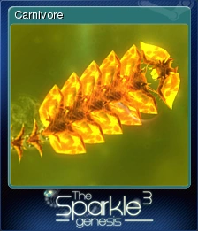 Sparkle 3 Genesis - Carnivore | Steam Trading Cards Wiki | Fandom