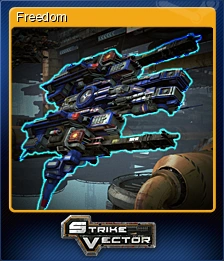 Strike Vector - Freedom | Steam Trading Cards Wiki | Fandom