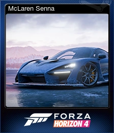 Forza Horizon 4 - McLaren Senna | Steam Trading Cards Wiki | Fandom