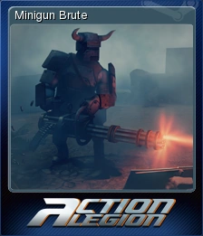 Action Legion - Minigun Brute | Steam Trading Cards Wiki | Fandom