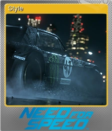 Need for Speed - Style | Steam Trading Cards Wiki | Fandom