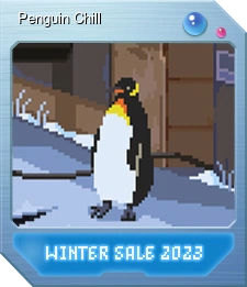 Winter Sale 2023 - Penguin Chill | Steam Trading Cards Wiki | Fandom