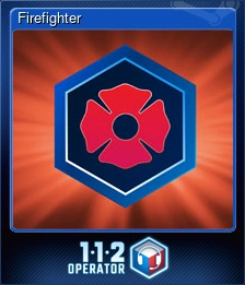112 Operator - Firefighter | Steam Trading Cards Wiki | Fandom