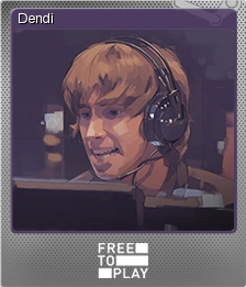 Free to Play - Dendi | Steam Trading Cards Wiki | Fandom