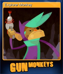 Gun Monkeys - Explorer Monkey | Steam Trading Cards Wiki | Fandom