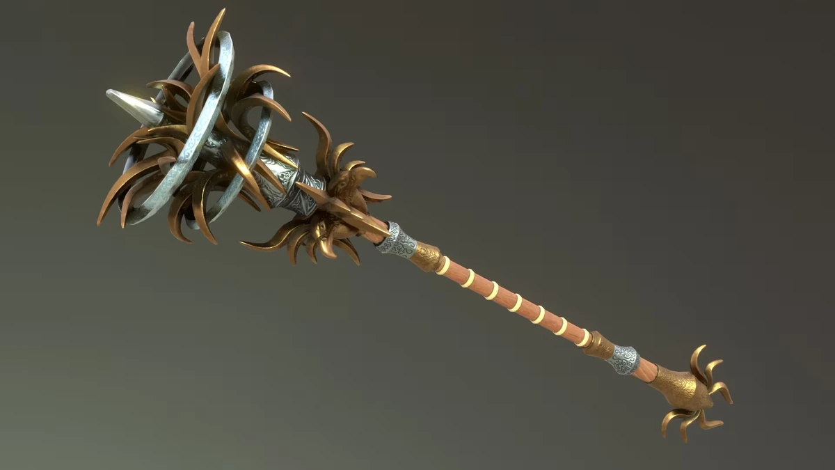 Celestial Dominion of Wrath War Scepter | Steel & Shadows Wiki | Fandom