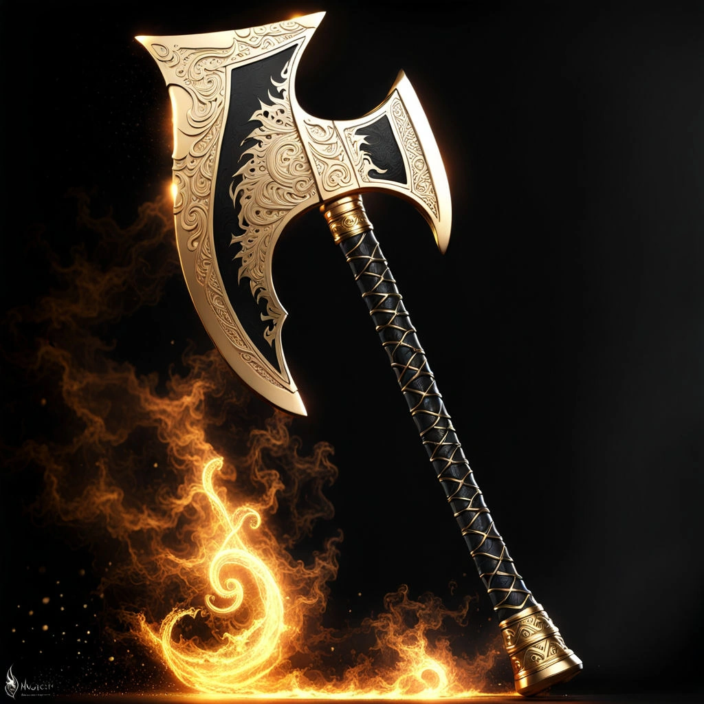 Inferno Butcher's War Axe | Steel & Shadows Wiki | Fandom