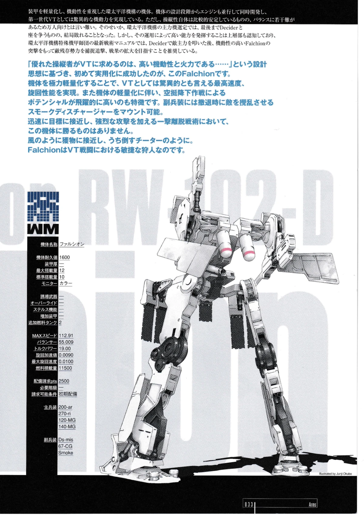 TEKKI OFFICIAL ENCYCLOPEDIA - 033 | Steel Battalion Wiki | Fandom