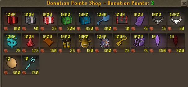 Donator Points Shop | StellarPS Wiki | Fandom