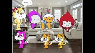 Stephanie Cat misbehaves at Scratch Kat's slumber party/GROUNDED ...