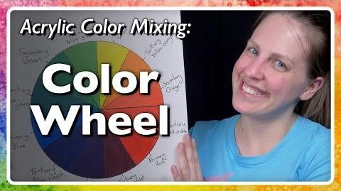 Acrylic Color Mixing: Conventional Color Wheel | Stephen Wiki | Fandom
