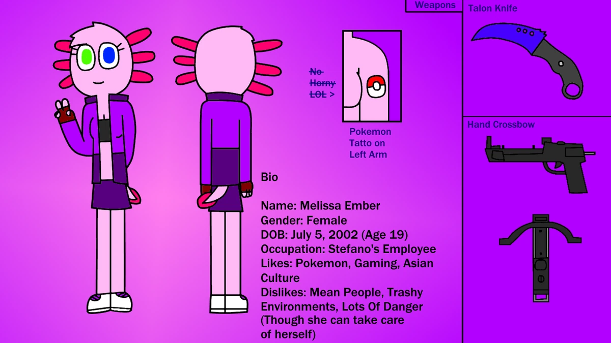 Melissa Ember | Steve and Friends Wiki | Fandom