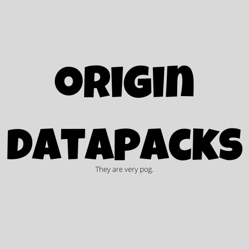 Origin Datapacks | Steve5s origin smp Wiki | Fandom
