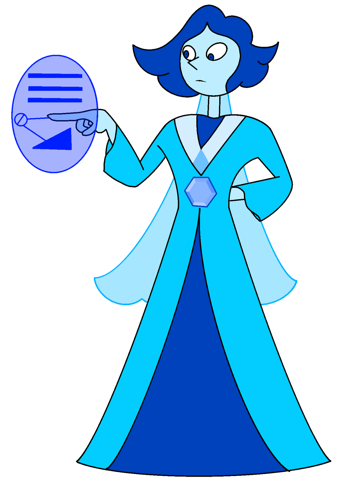 Blue Cubic Zirconia | Steven Universe Fanon Wiki | Fandom
