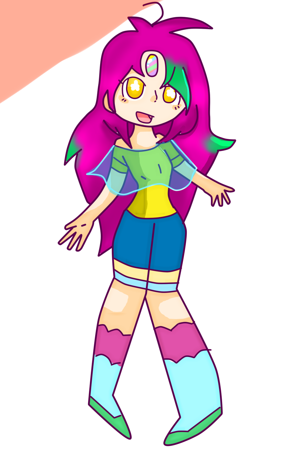 Rainbow Opal Wikia Steven Universe Oc Gemas Fandom