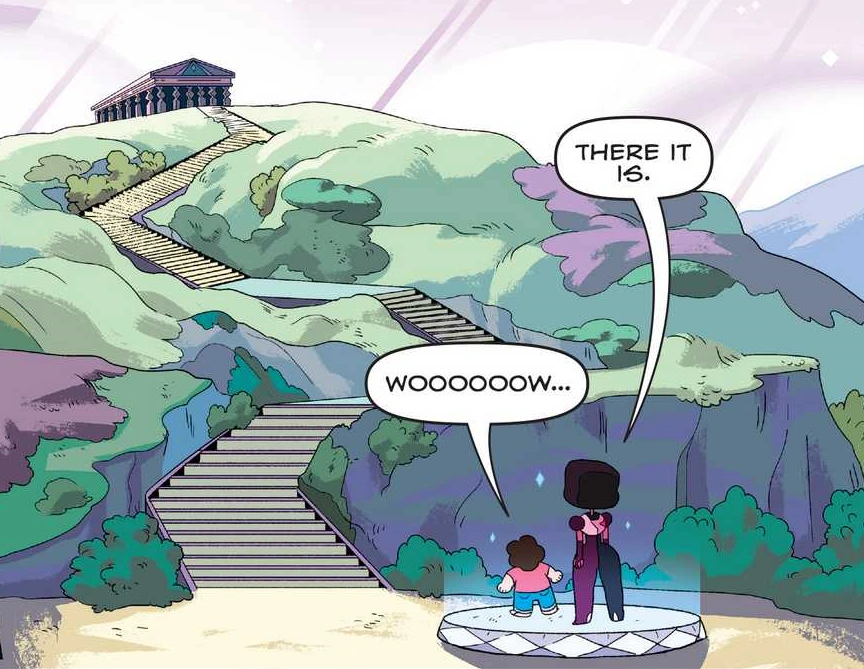 Temple of the Frozen Fragment and Scorching Shard | Steven Universe ...