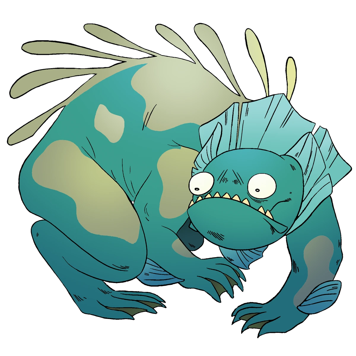 Monster Lizard Gem | Steven Universe Wiki | Fandom