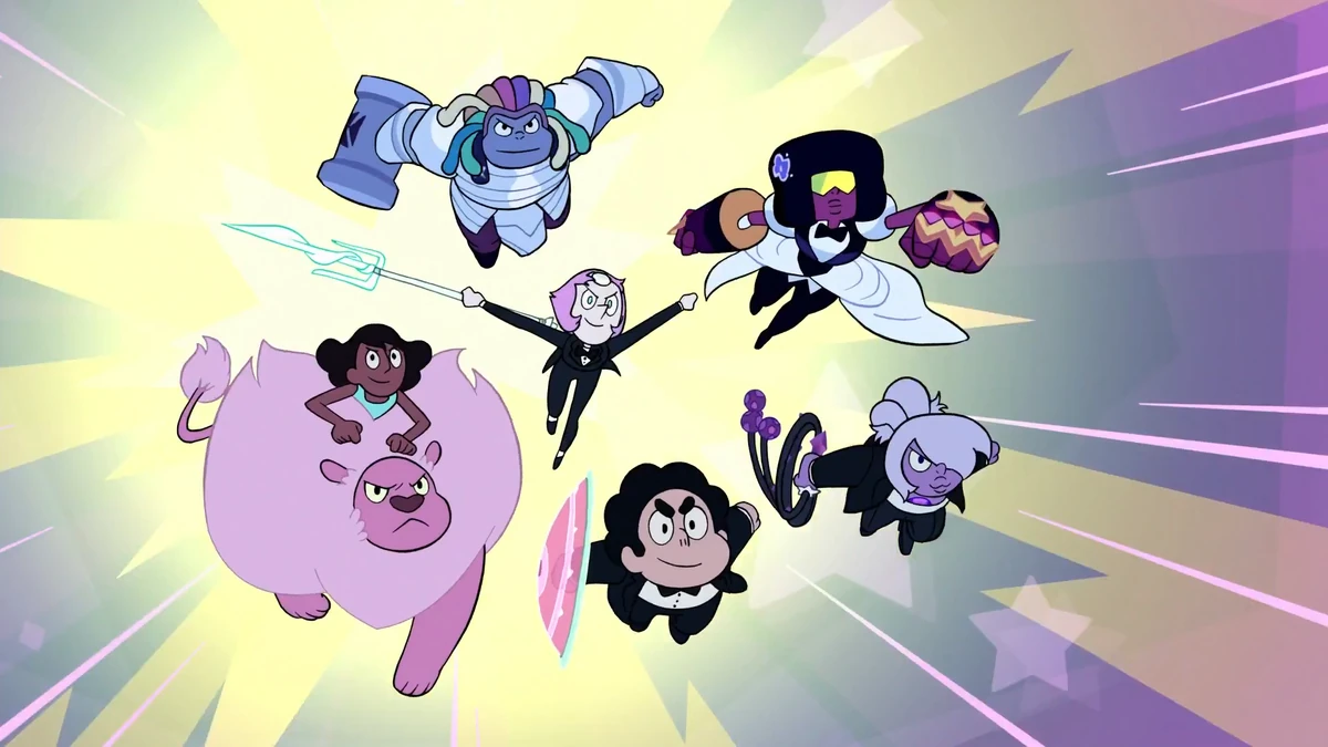 The Crystal Gems VS Blue Diamond | Steven Universe Wiki | Fandom