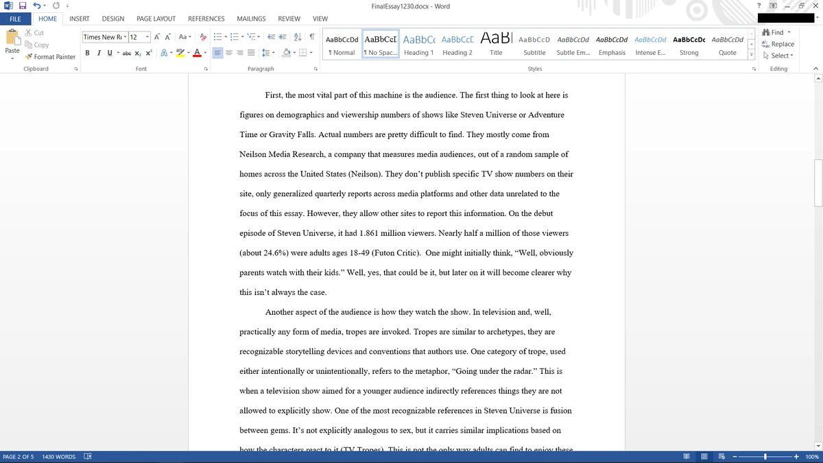 User blog:Qnomei/Nearly There! My Essay Will Be Done By Tomorrow ...