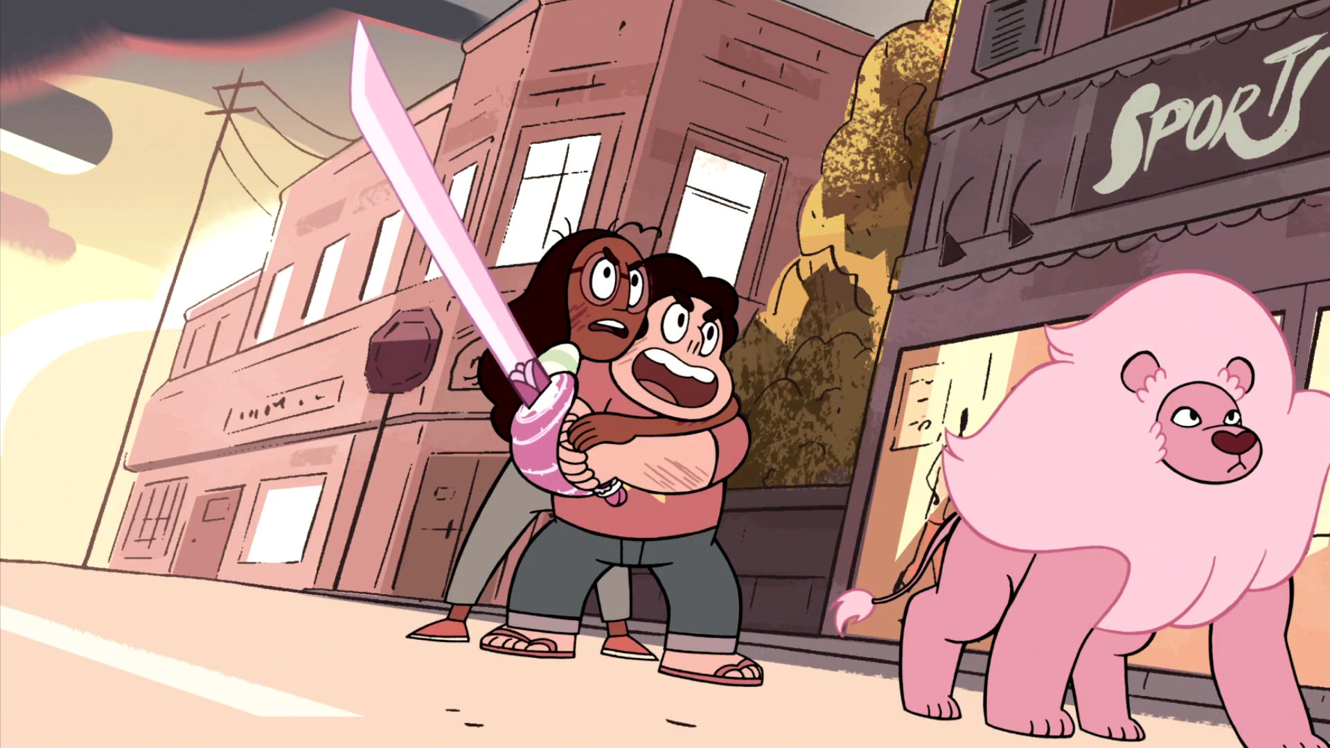 How is Anne good enough at sword fighting to beat Sasha? : r/amphibia