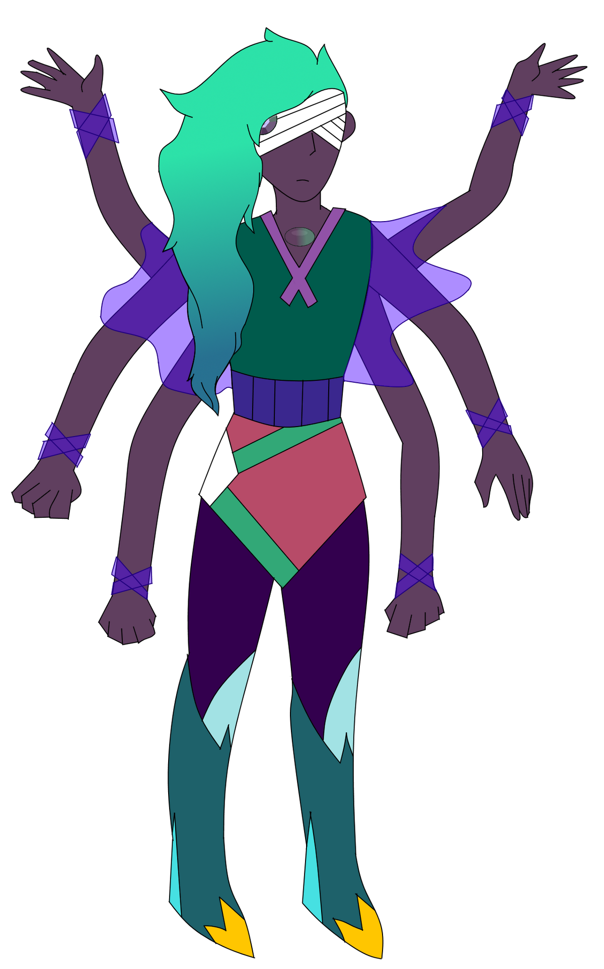 Fluorite Ddg Steven Universe Fanon Wiki Fandom