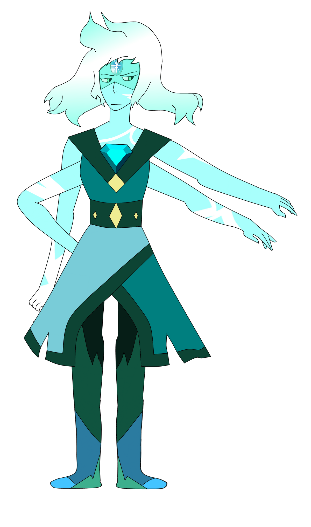 Teal Zircon Ddg Steven Universe Fanon Wiki Fandom