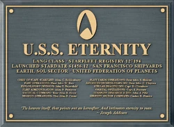 USS Eternity | Star Trek Expanded Universe | Fandom