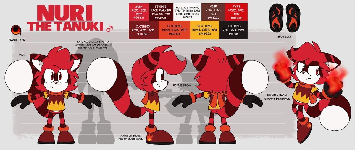 Kindle the Tanuki/Gallery | Sonic the Hedgehog Roleplay Wikia | Fandom