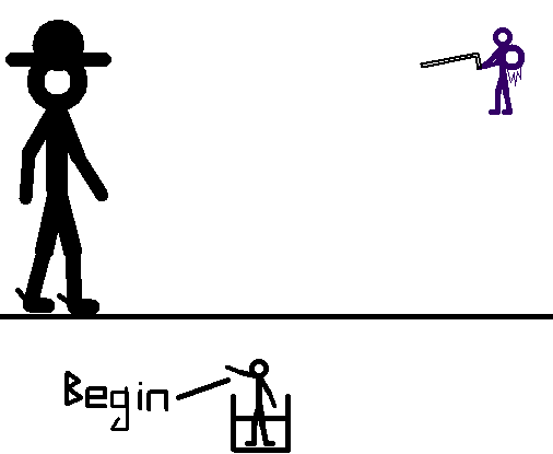 Stickman Vs Wall Gif